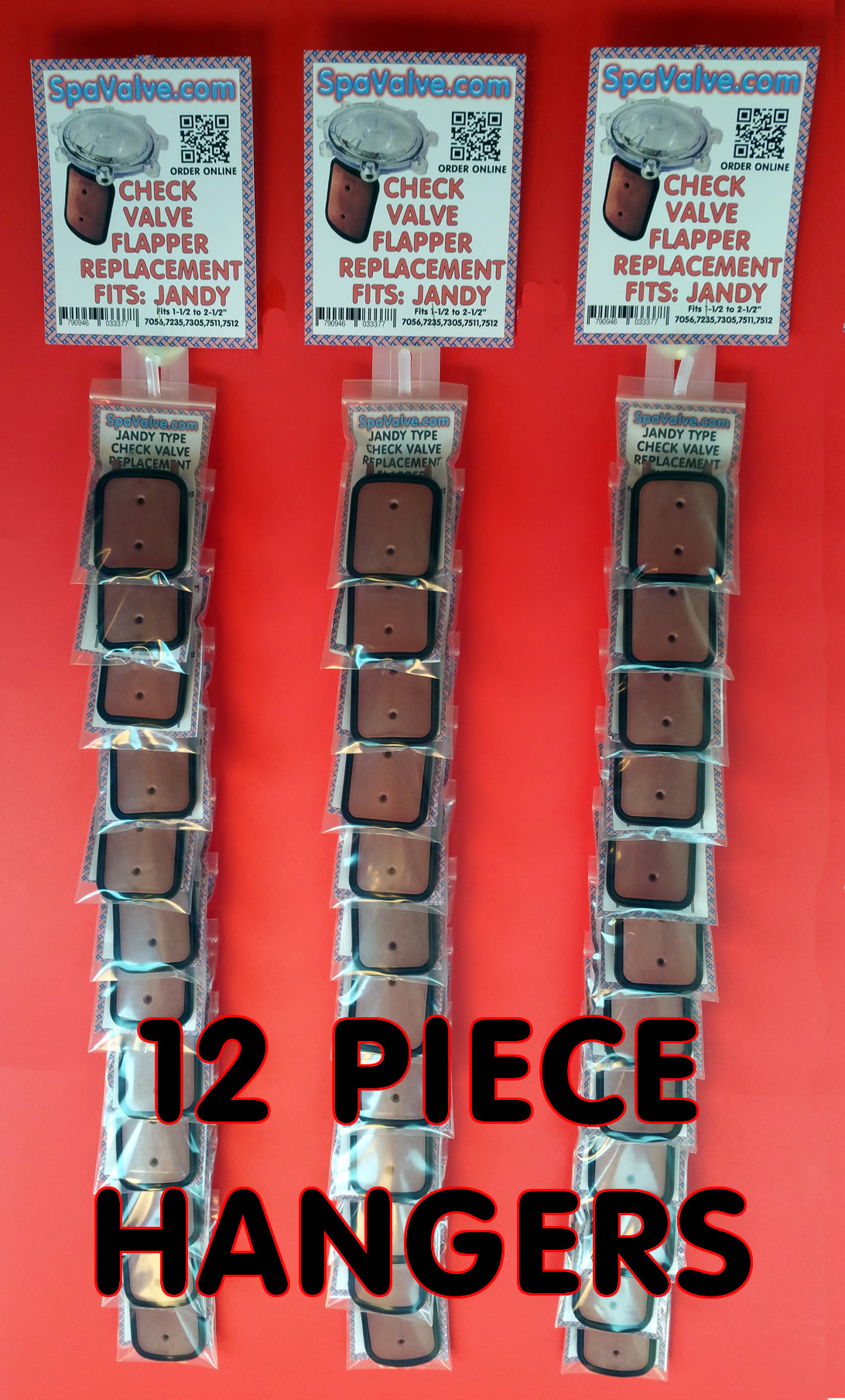 Replacement flapper seal for Jandy check valves 7056